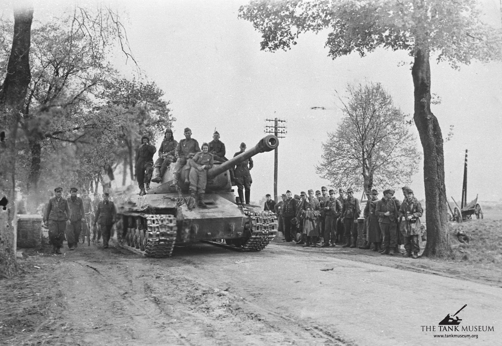 Historia y tecnología militar: Foto de un IS-2 obr 1944