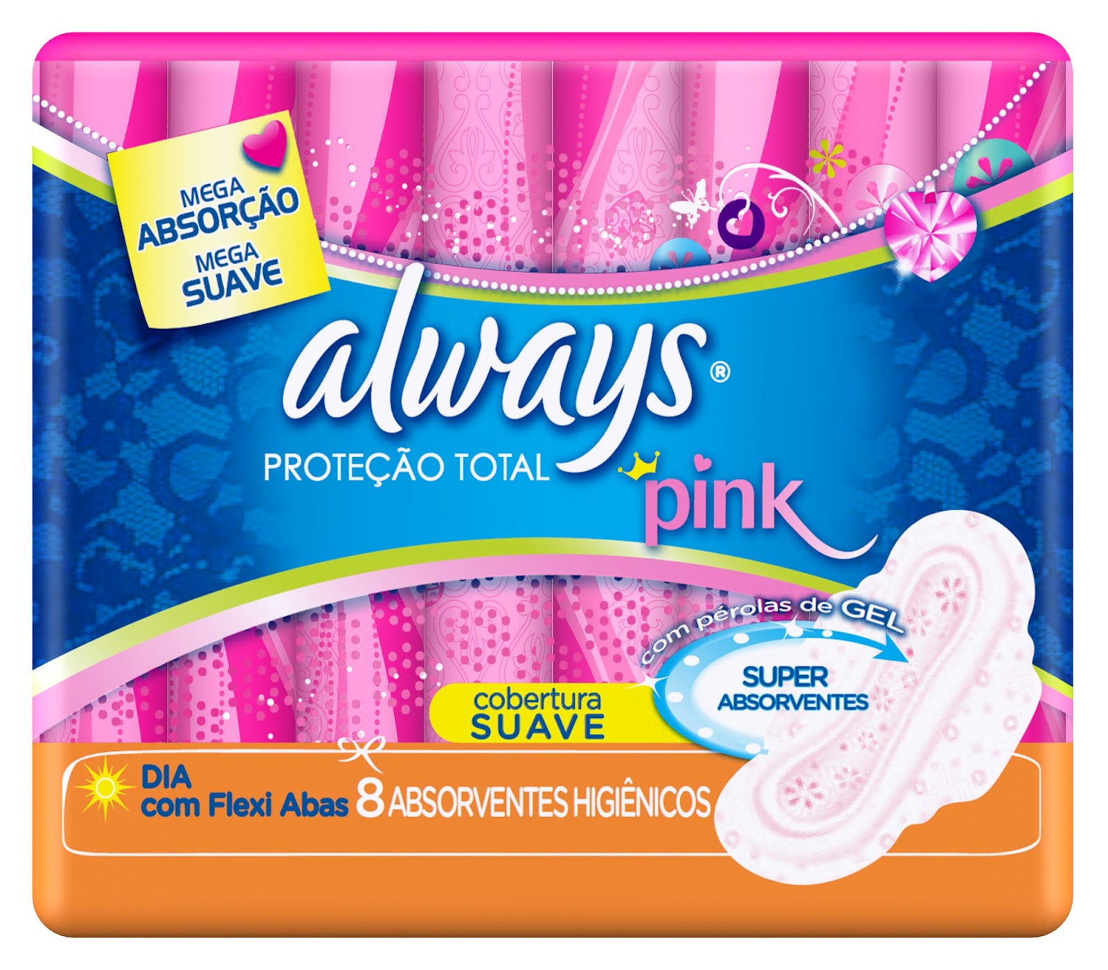 Blog Vanessa Sial : Lançamentos Always® Pink e Active