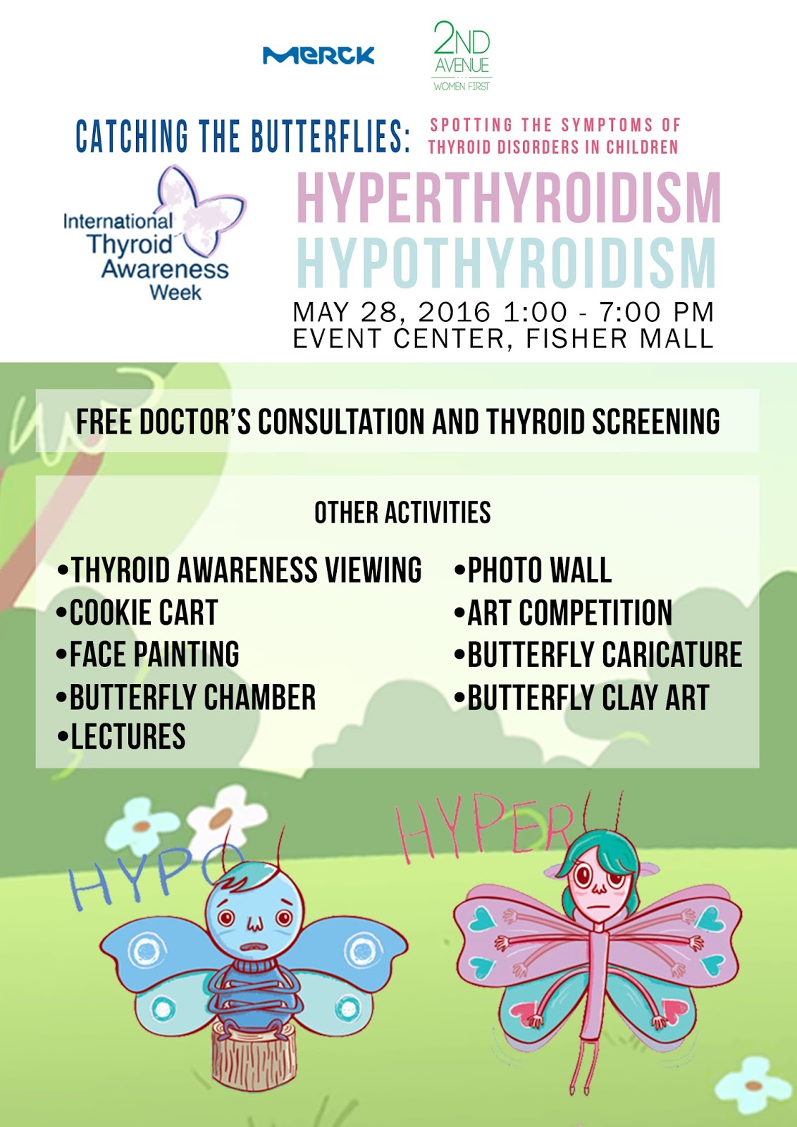 CATCHING THE BUTTERFLIES : SPOTTING THE SYMPTOMS OF THYROID DISORDERS ...
