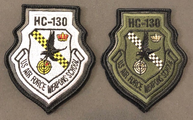 THE USAF RESCUE COLLECTION: USAF 34th WPS / HC-130 / Kings / Patch Set