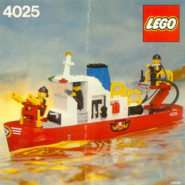 Deconstructing Lego: Fire Fighter Boats Part 1