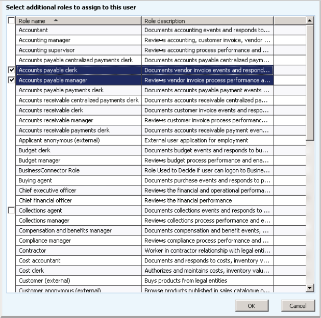 Microsoft Dynamics AX/365: Assign Roles to Users