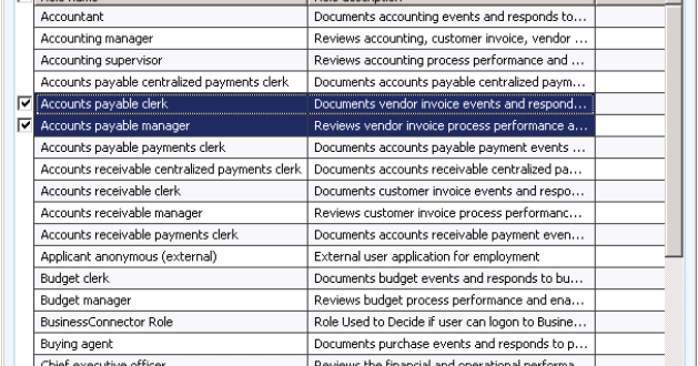 Microsoft Dynamics AX/365: Assign Roles to Users
