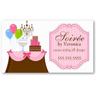 Business Card Showcase by Socialite Designs: Event Stylist Business Cards