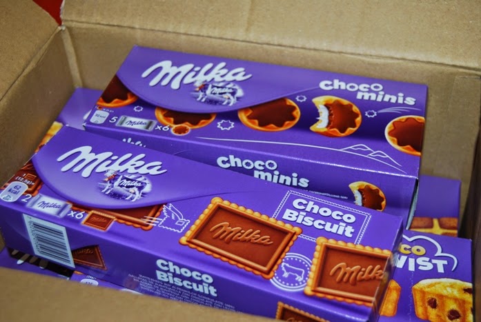 Flores, Cores e Amores: Tema violeta do dia - Chocolates Milka