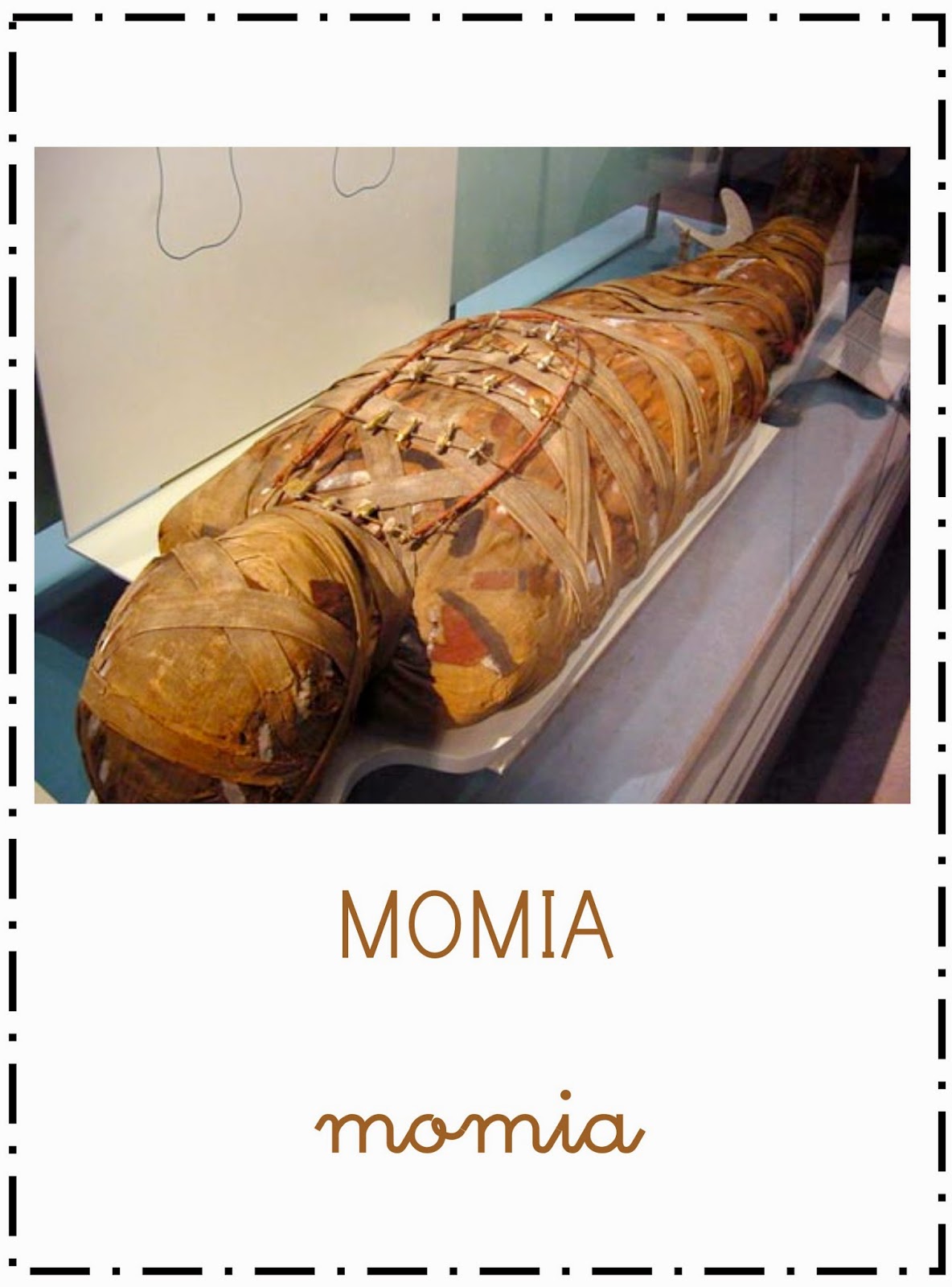 Trabajando con personitas: La momificación en Egipto