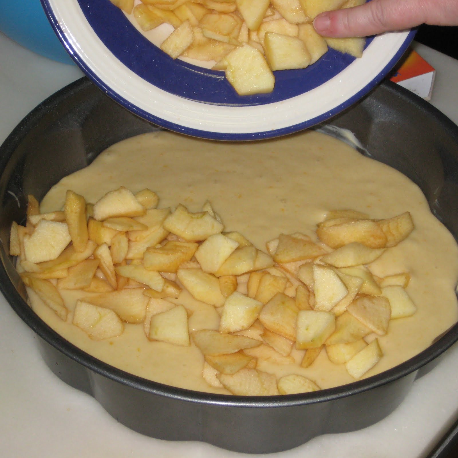 BLOG DE L'ASSUMPTA: Pastís de poma senzill i casolà