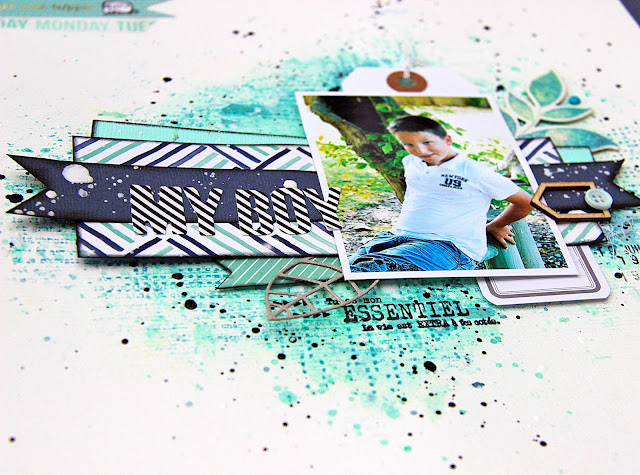 Scrap-Plaisir : le scrap de shannon91: DT Scrapatalie : My Boy