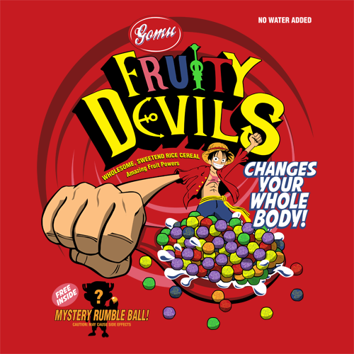 The Crocktees Blog: One Piece Devil Fruit Cereal: Fruity Devils