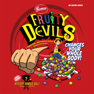 The Crocktees Blog: One Piece Devil Fruit Cereal: Fruity Devils