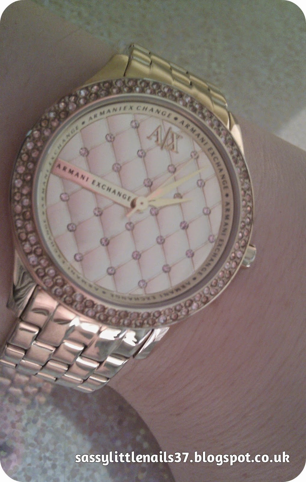 SassyLittleNails: Armani Exchange Ladies Watch review!
