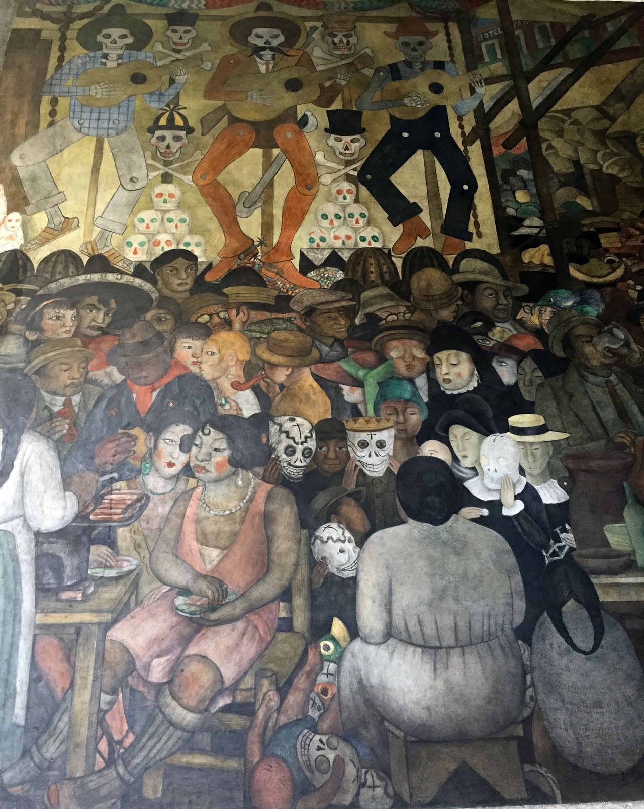 JaneVille: Mexico City. The murals of Diego Rivera. Fourth installment