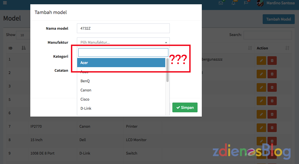 Fungsi Search di select2 Tidak Bekerja di Bootstrap Theme Modal - blog zdienos
