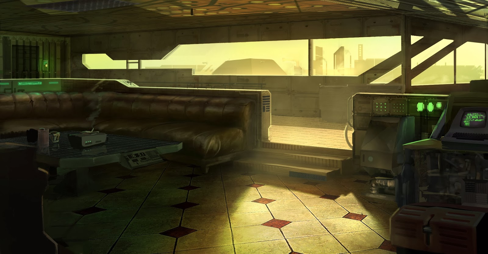 Mike Hall: Art 300 Blade Runner Interior