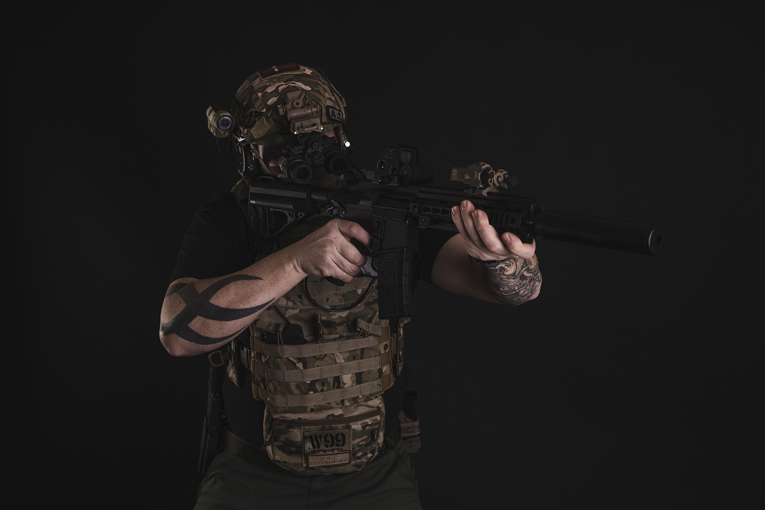 Kenneth Nguyen Photography: Airsoft nerds level 100