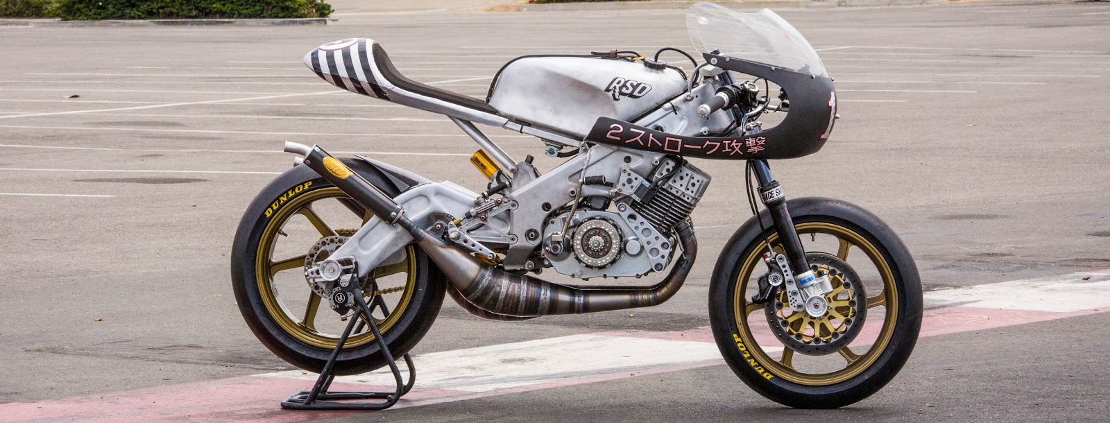 "2 Stroke Attack" Born Free 7 - RocketGarage - Cafe Racer Magazine