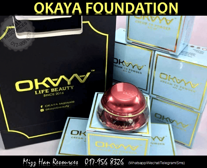 OKAYA FOUNDATION CREAM TO POWDER - Skin Care& Cosmetic