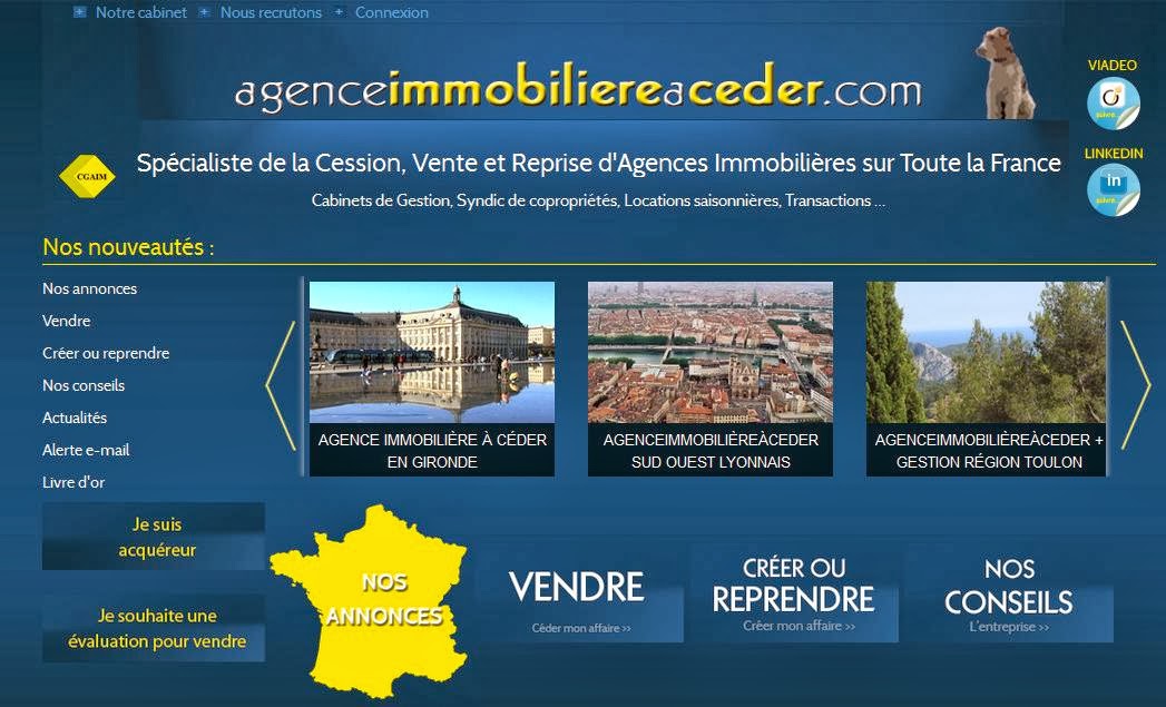 Panorama du Net: AgenceImmobiliereACeder Les annonces de vente ... d ...