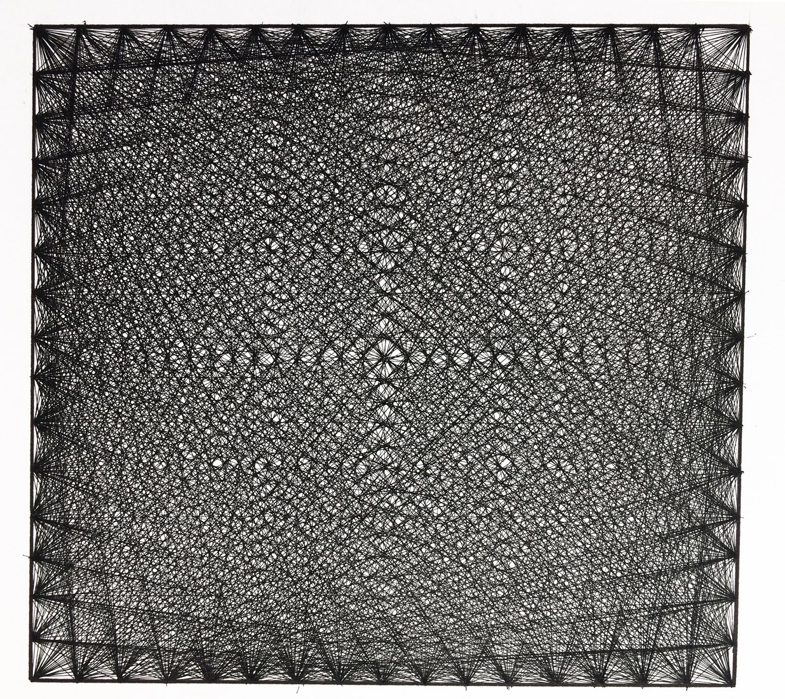 Creaciones Plásticas en Educación Secundaria: Trama de líneas