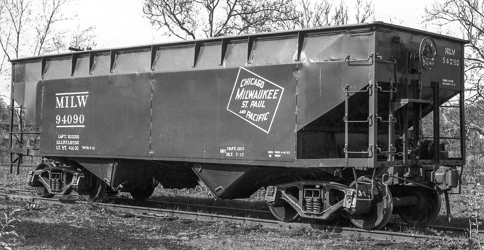 Prototype Railroad Topics: Wordy Wednesday - Milwaukee Welded AAR ...