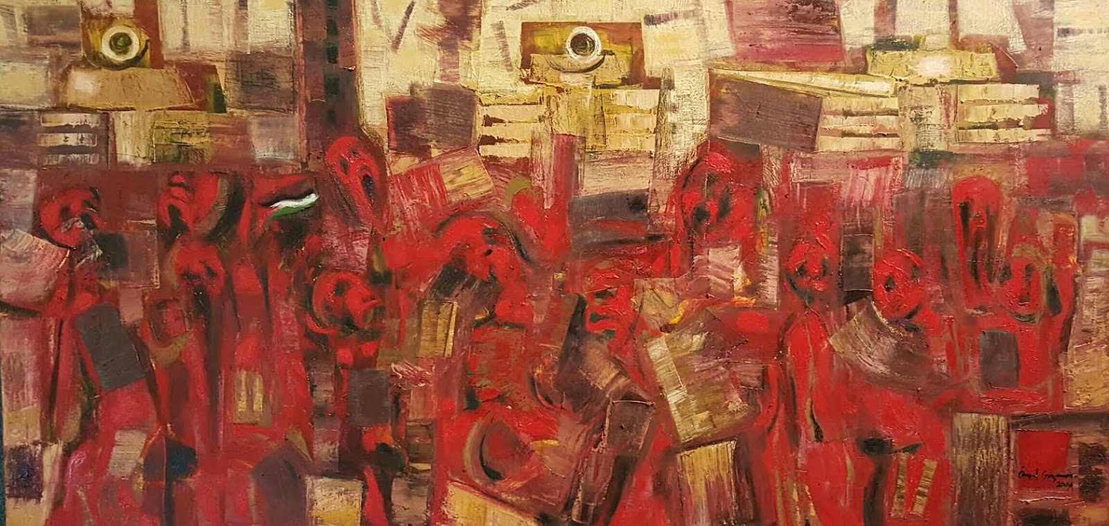 La poderosa y alucinante neofiguración (¿o abstracción?) de Ángel Guzmán