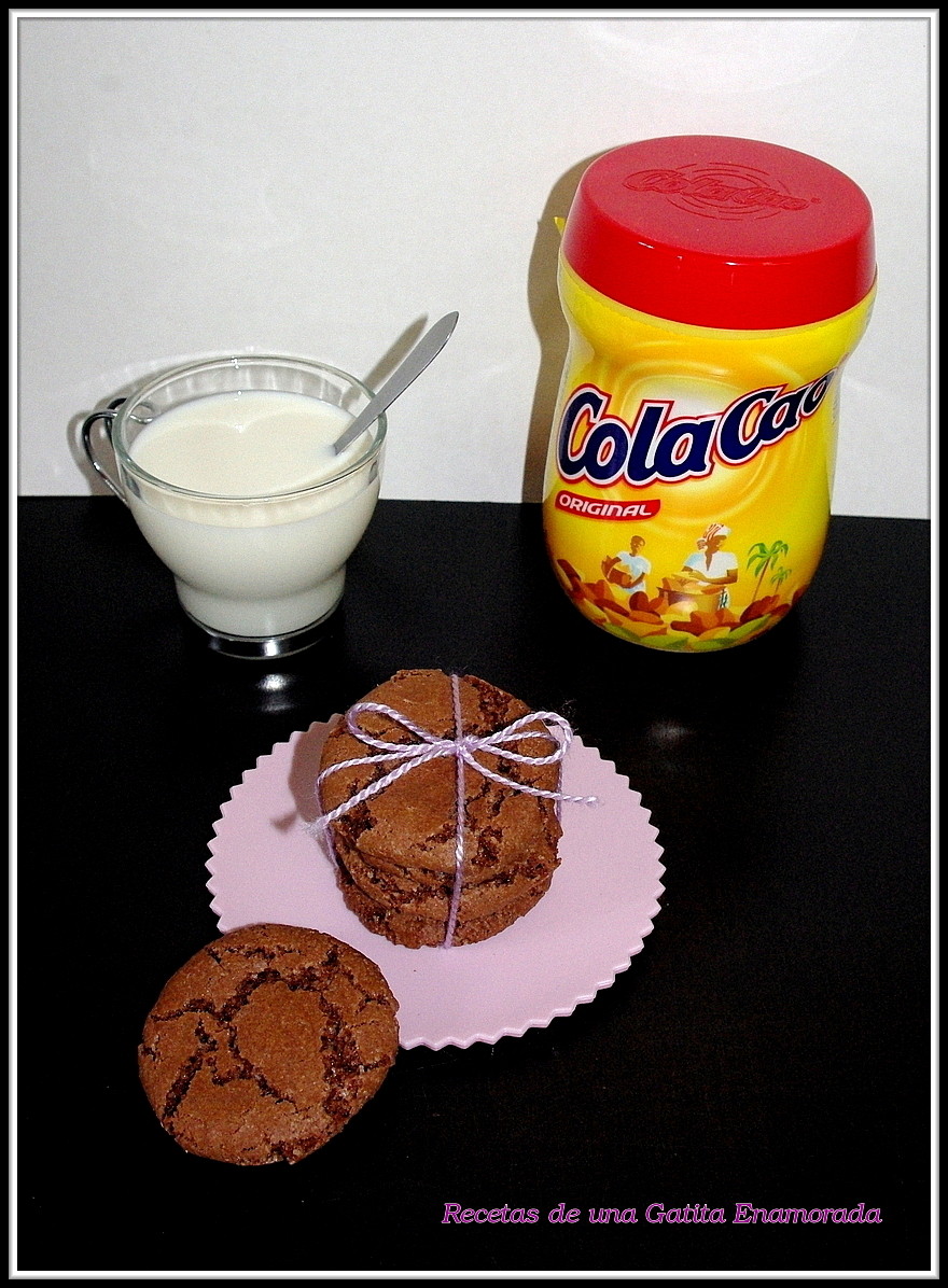 COOKIES DE COLACAO - Recetas de una Gatita Enamorada