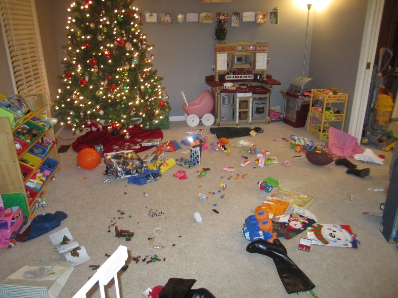 Legos and Baby Dolls: Merry Christmas Flu 2012!