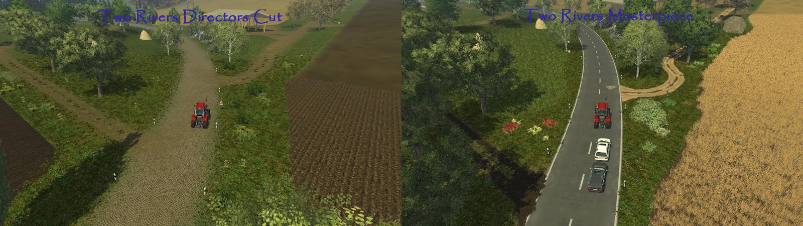 Two Rivers Masterpiece Map: Comparing