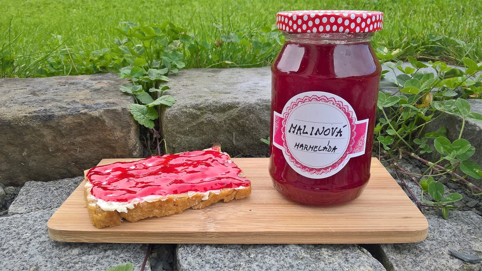 ZA MĚSTEM U LESA: Ta nejlepší malinová marmeláda