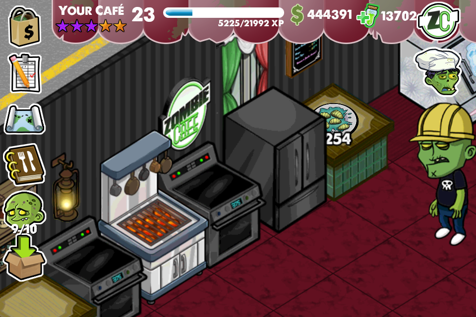 Review ; Zombie cafe - MR.Khinst : GameXAppreviewTH