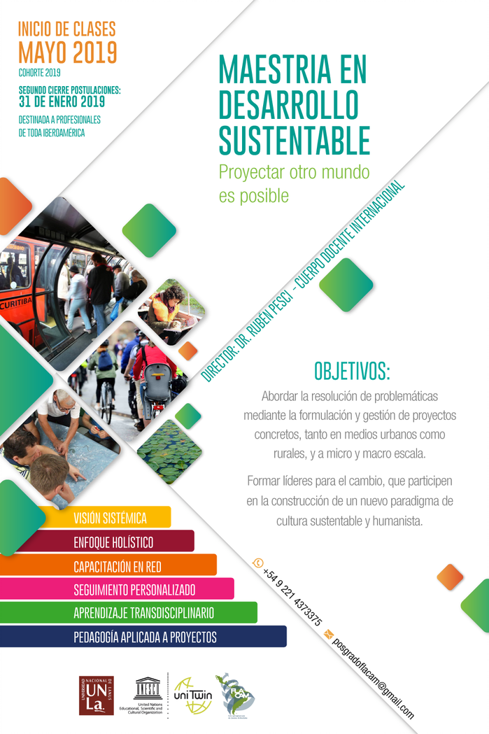 ASOCIACION ECOLOGISTA RIO MOCORETA: MAESTRIA EN DESARROLLO SUSTENTABLE