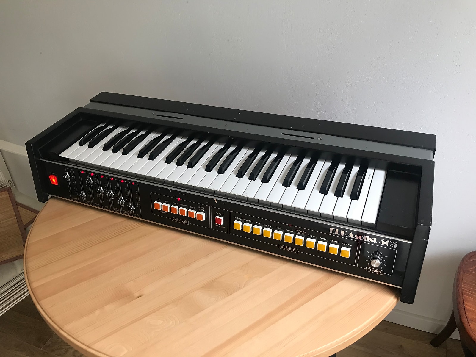 MATRIXSYNTH: Elka Solist 505 / 70s Analog Synthesizer / Soloist SN 2390