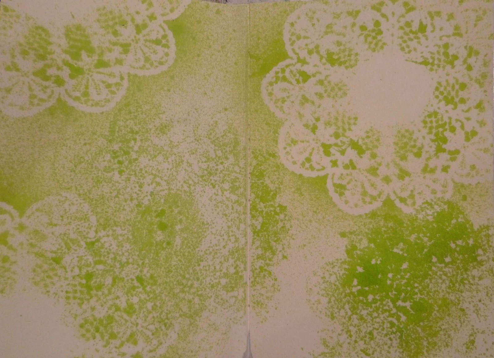 Anniek's Art: Home made reusable Doylie stencil