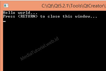 C++ QT No.2: Membuat hello world console application (+Variannya ...