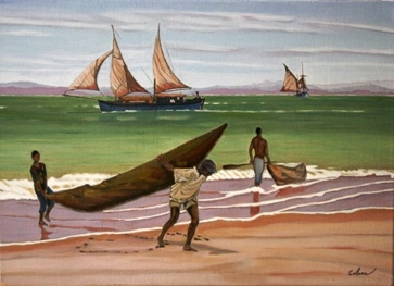 OCHEN artiste peintre havrais: GALERIE 2 - Thème Madagascar - Huiles ...