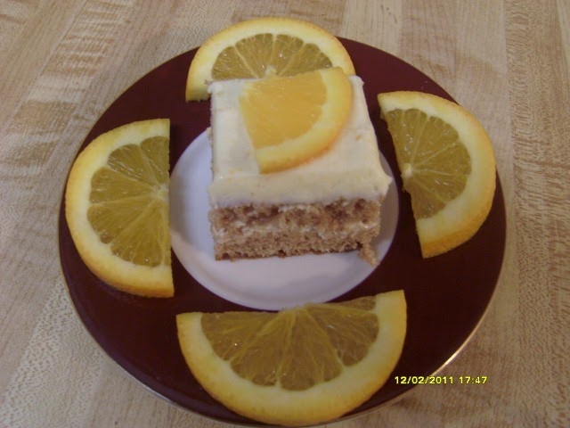 Indulging Life: DELICIOUS GINGERBREAD CAKE with ORANGE GLAZE
