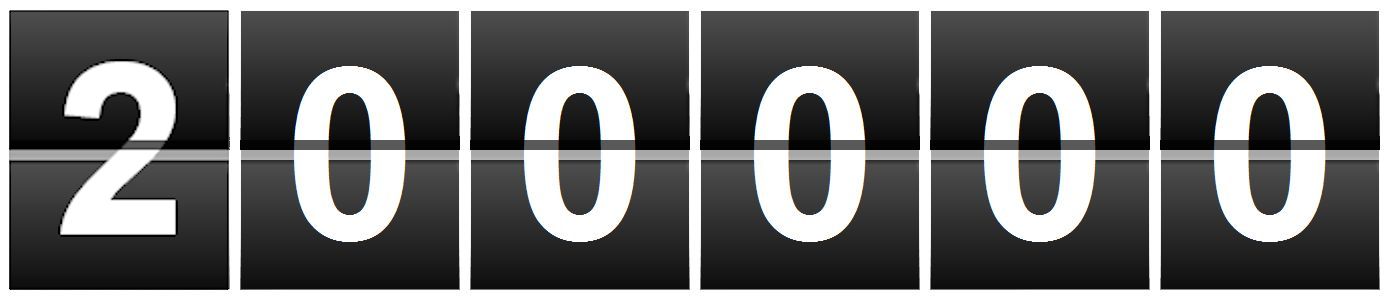 Slap The Penguin: Slap the Penguin milestone - 200k visits