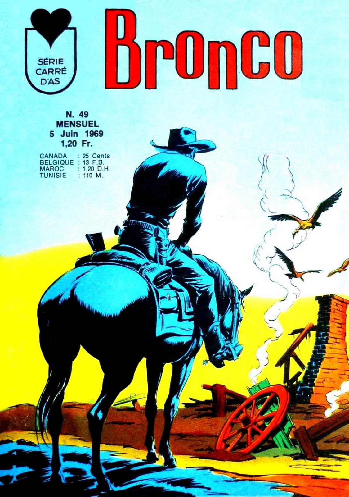 BRONCO-COVERS COMICS CAPAS DE QUADRINHOS-GIBIS-REVISTAS ETC....