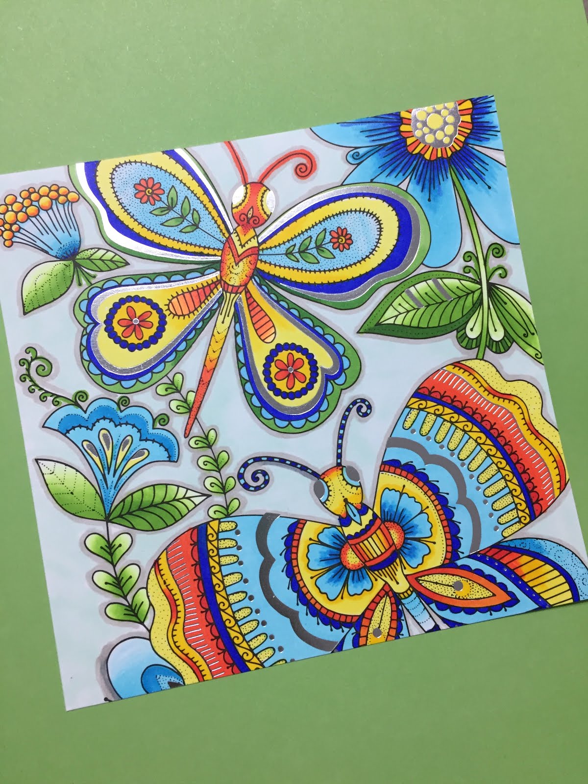 Crafting By Carol Daily Coloring Challenge Week 2 crafting-by-carol-daily-coloring-challenge-week-2