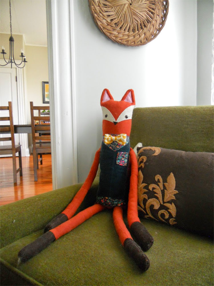 hoping for rocketships: dapper fox.