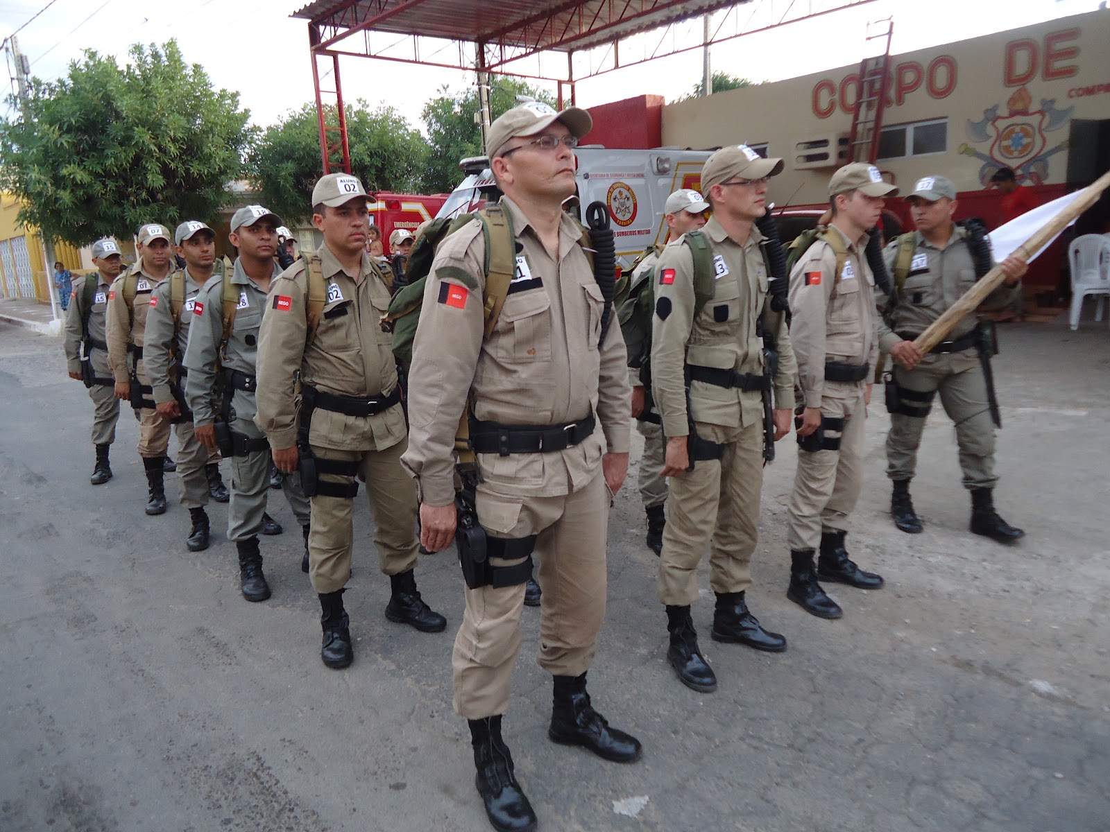6º Batalhão de Bombeiro Militar - Sousa/PB: Alunos no COBRAC-2012 ...