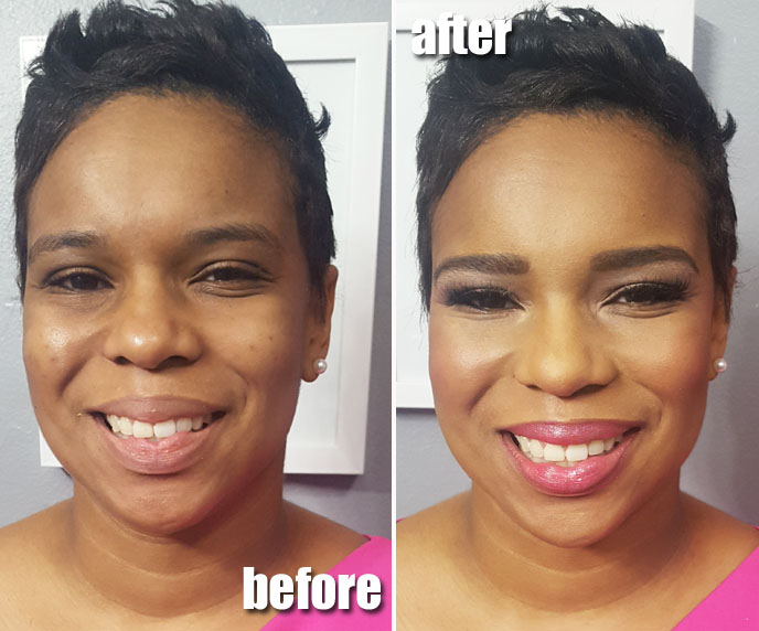Before and After: Professional with a Pop! | Makeup By RenRen