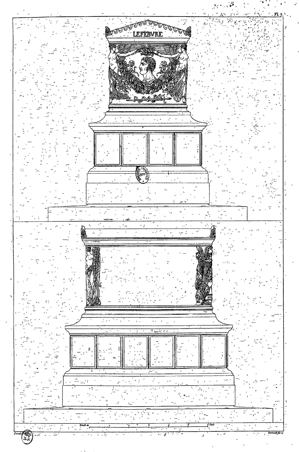 Paris Cemeteries: Marshal Francois Lefebvre - division 28 Pere-Lachaise ...