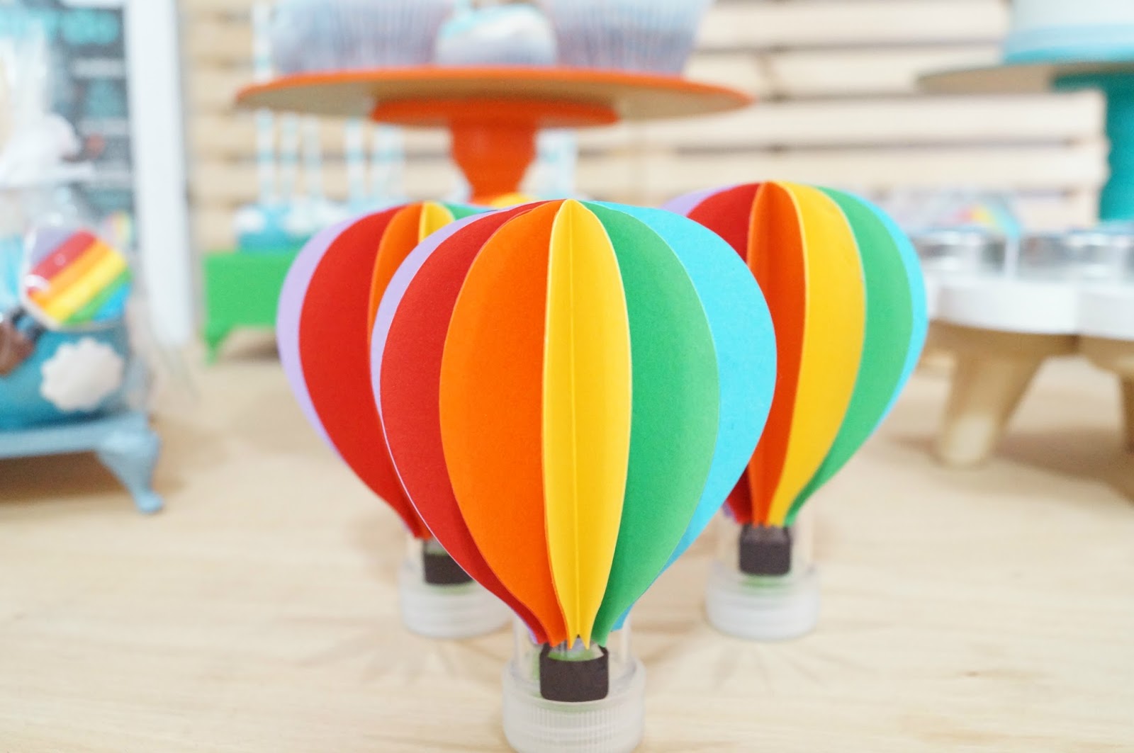 Ateliêr a Cá Decora: Decoração - Balão de ar quente