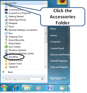 Manuals for Class: Files and Folders