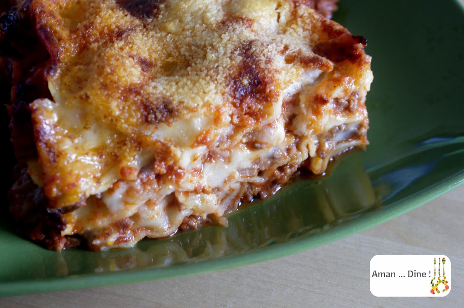 La traditionnelle lasagne