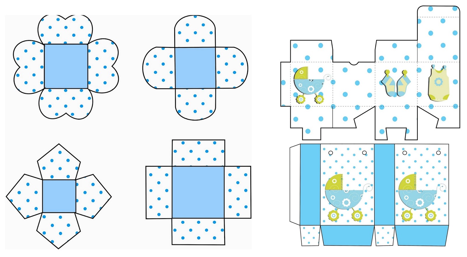 It´s a Boy! Free Printable Boxes. - Oh My Baby!