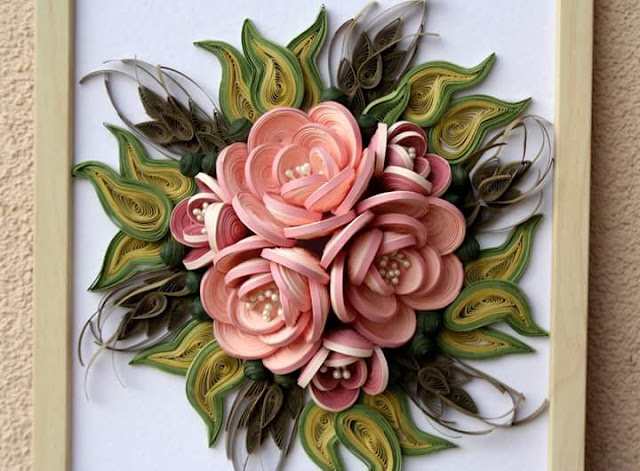 18 Contoh paper quilling yang hasilnya luar biasa...