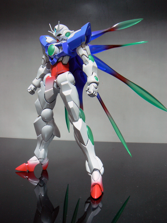 1/144 scale ELS Quan[T] resin kit painted build - Gundam Kits ...