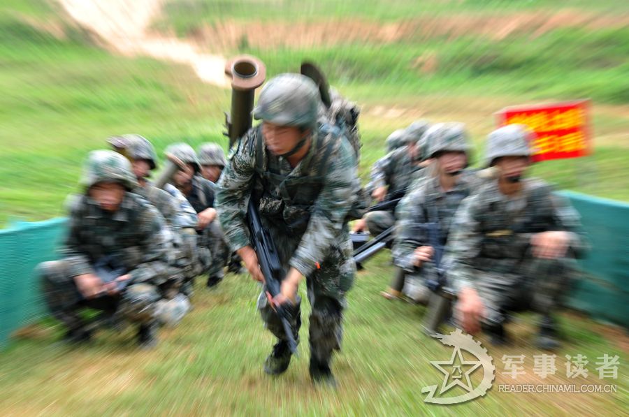 Asian Defence News: The assault of a 9-men PLA infantry squad - PLA tactics